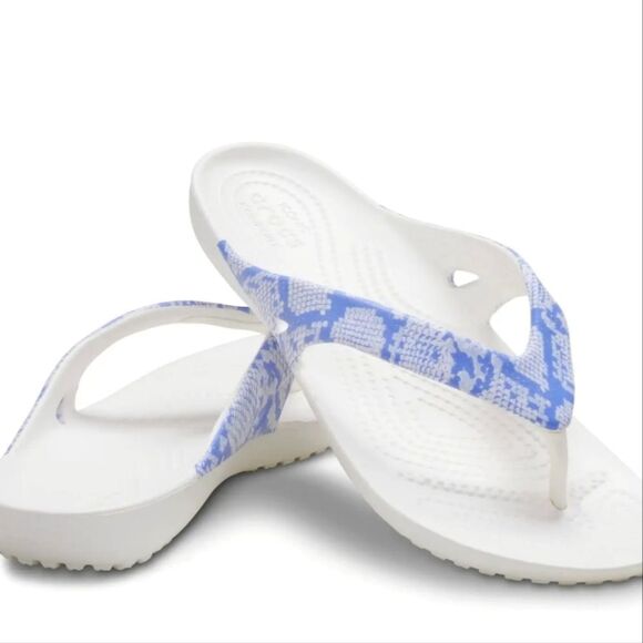 CROCS | Shoes | Crocs Kadee 2 Graphic Flipflops Lapismulti | Poshmark